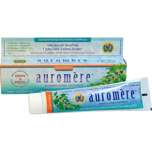 Auromere Classic (Licorice) Toothpaste