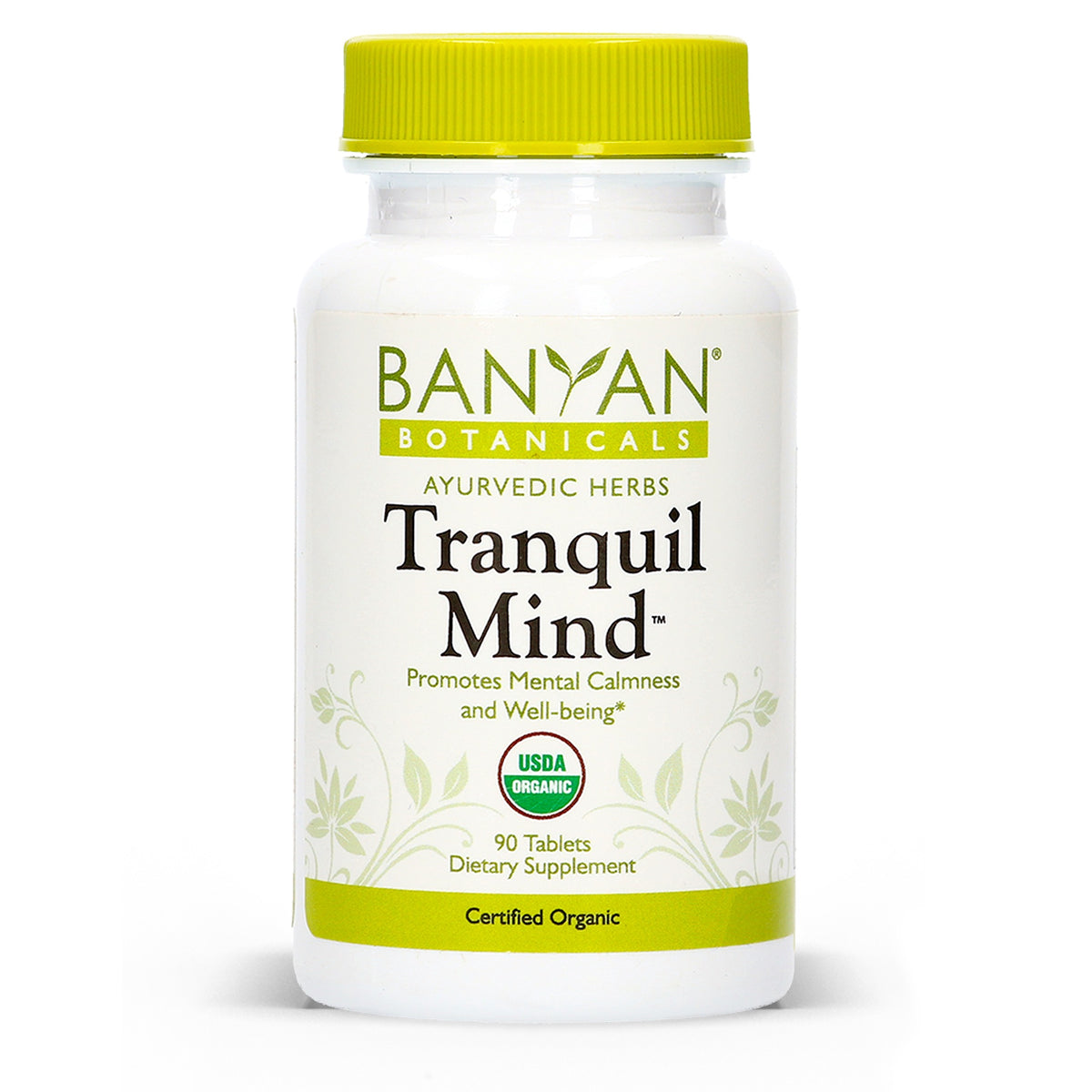 Banyan Botanicals Tranquil Mind Tablets – Ayurvedic Institute